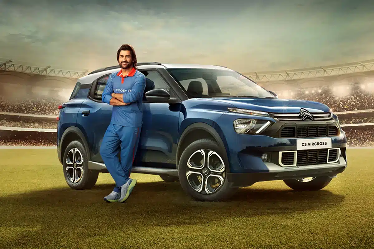 MS Dhoni: The New Face Of Citroen India - AUTOLIVENEWS